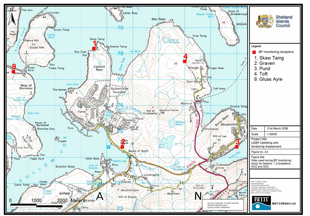 Shetland Island Council | Scottish Air Quality